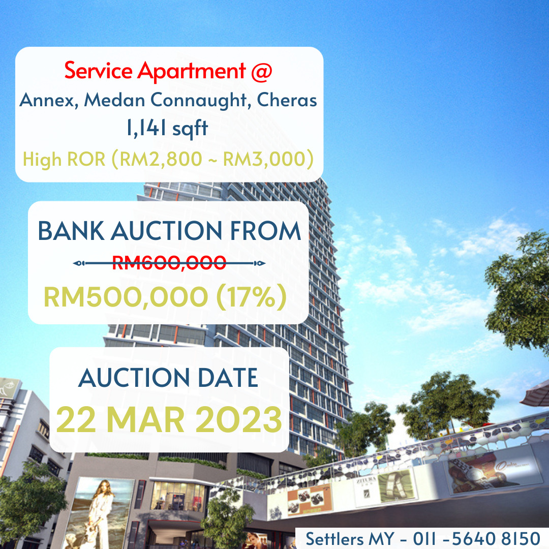 Service Apartment @ Annex, Medan Connaught, Cheras, Kuala Lumpur for ...