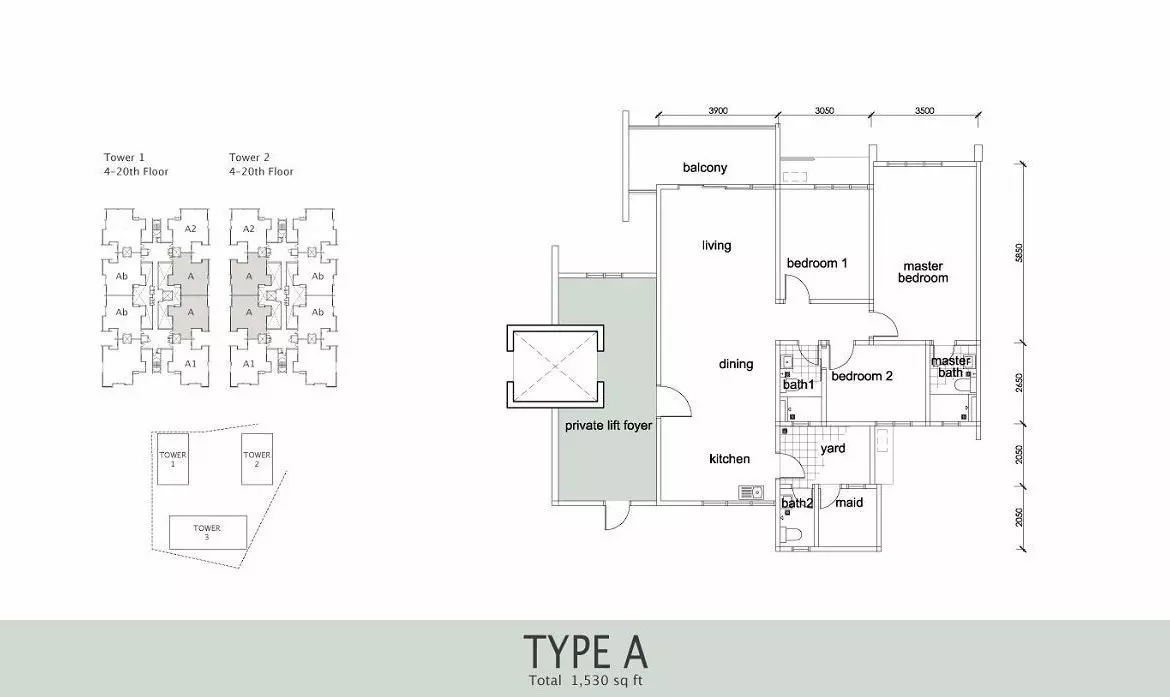 M3-09-01, (Paragon 3) Pangsapuri Paragon Tiga, Persiaran Lestari Putra ...