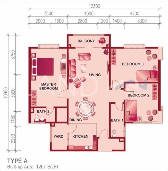 B-23-9, PV12, Platinum Lake Condominium, No. 6, Jalan Langkawi, Taman Danau Kota, 53300 Setapak ...